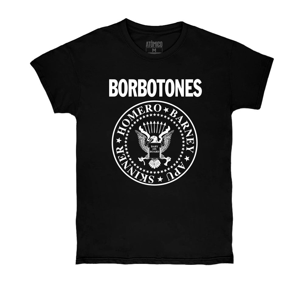 Los Borbotones de @SimpsonitoMX - Playera CABALLERO – Atómico