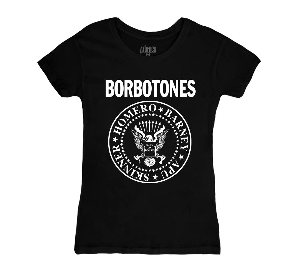 Los Borbotones de @SimpsonitoMX - Playera DAMA – Atómico