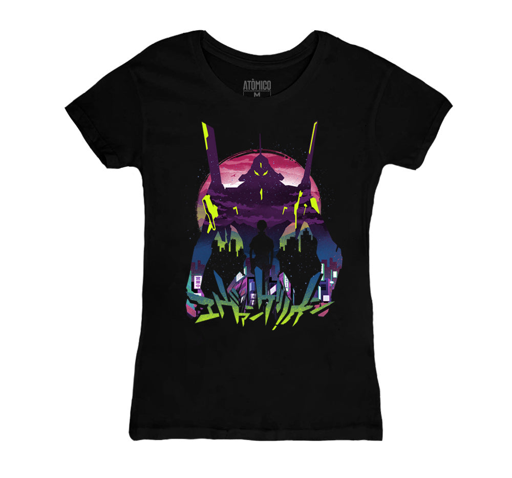 Unit-01 Ukiyo - Playera DAMA Anime – Atómico